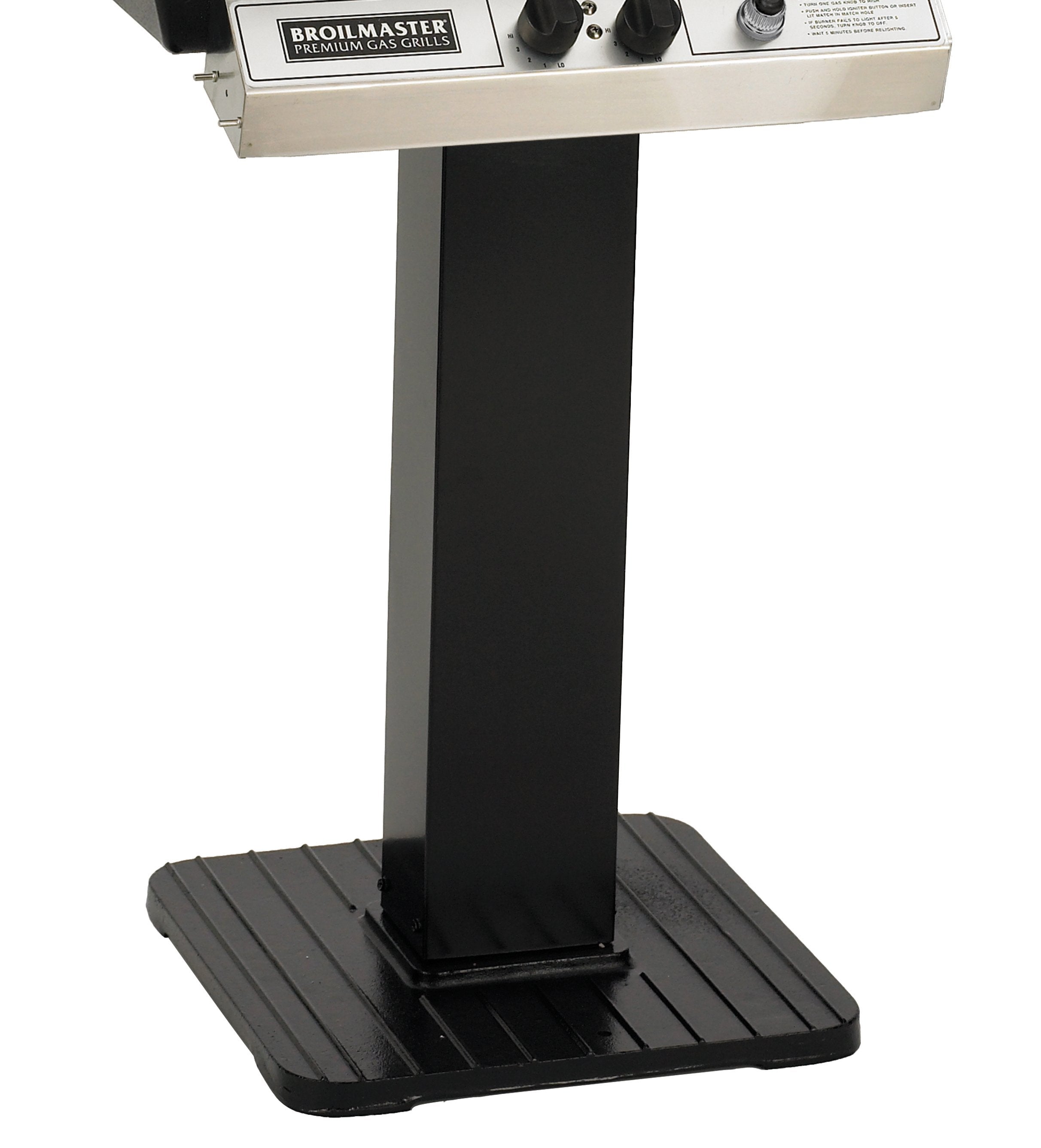 BL26P Black Patio Grill Post – Gas Fire Distributors